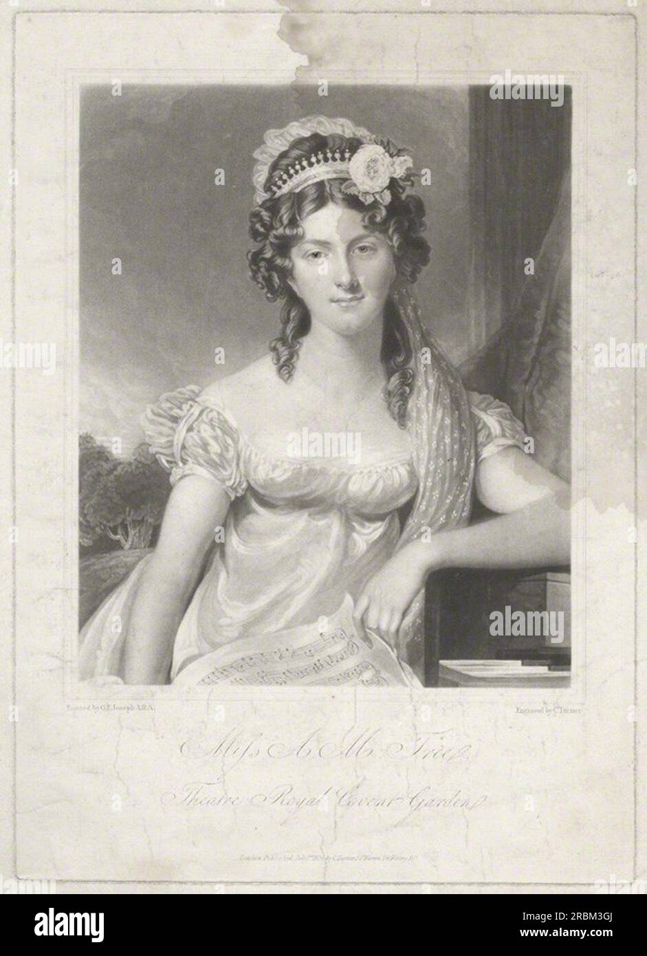 Ann Maria Tree 1820 by Charles Turner Stock Photo - Alamy