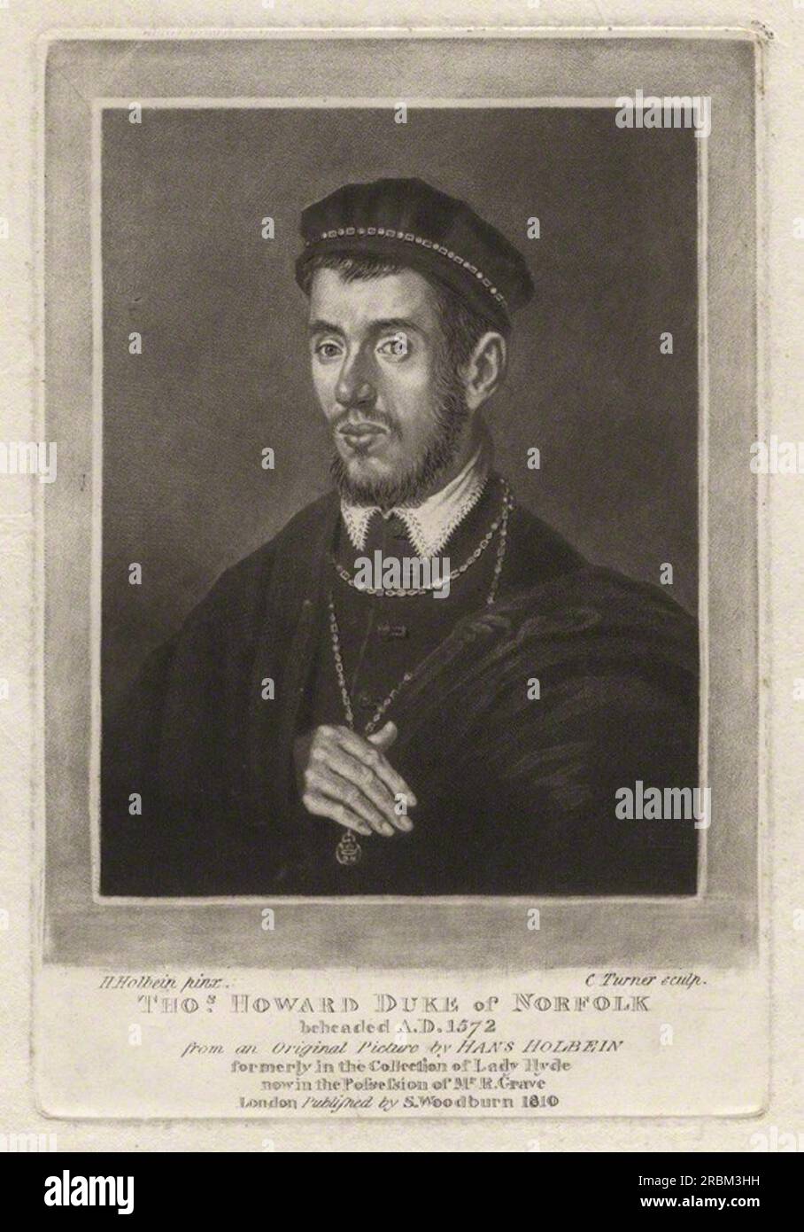 Unknown man, formerly known as Thomas Howard, 4th Duke of Norfolk 1810 ...