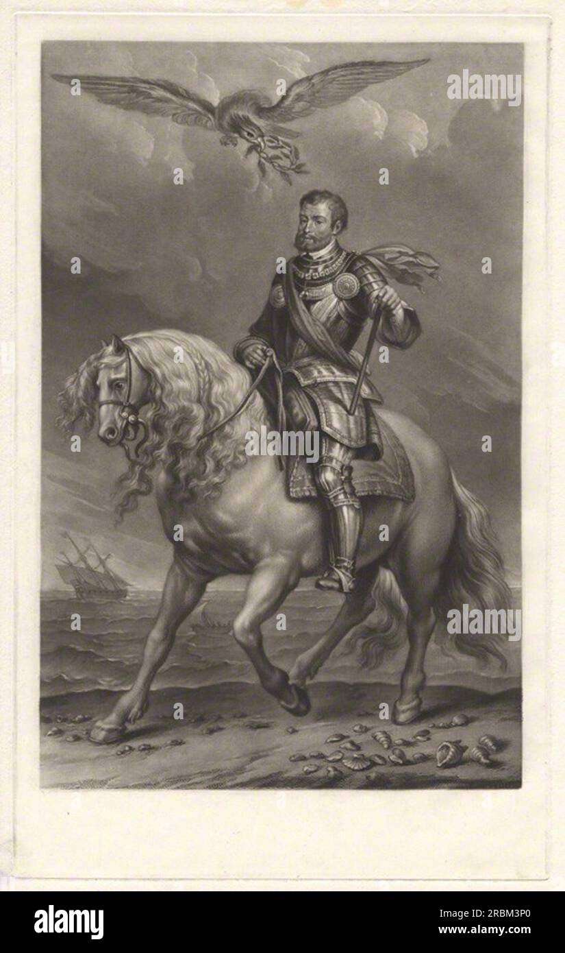 Charles V, Holy Roman Emperor 1816 by Charles Turner Stock Photo - Alamy