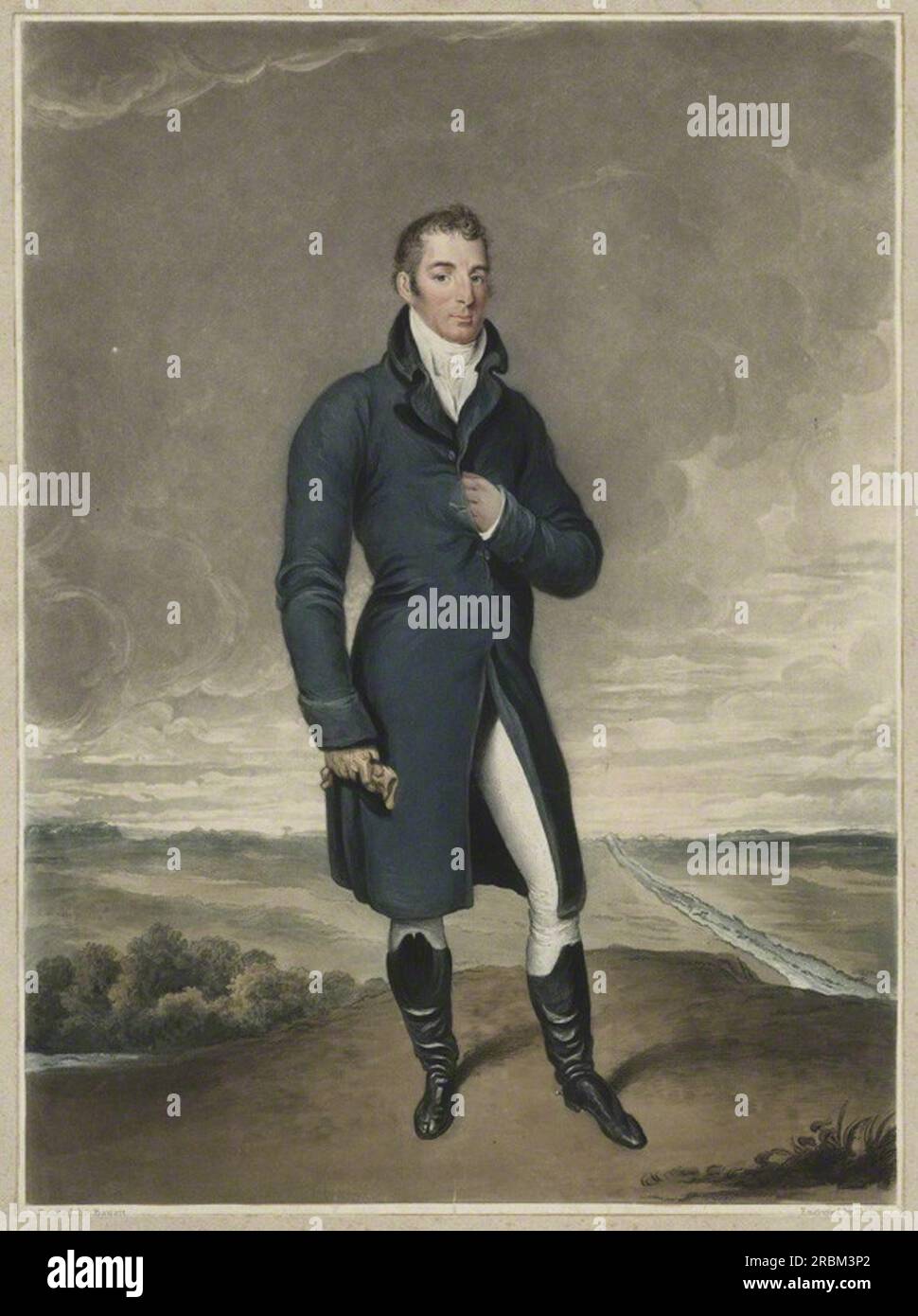 Arthur Wellesley, 1st Duke of Wellington 1817 by Charles Turner Stock ...