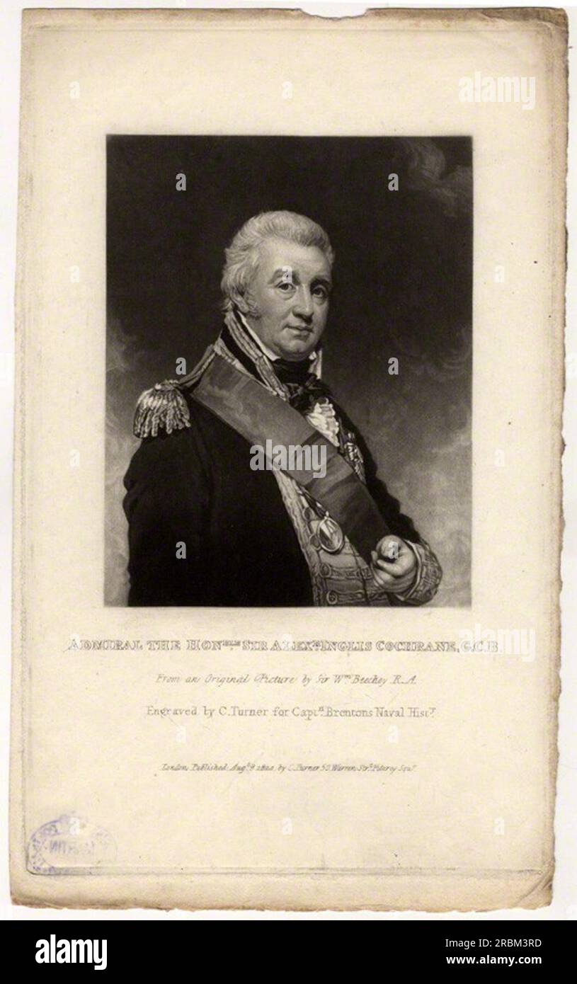 Sir alexander forrester inglis cochrane hi-res stock photography and ...