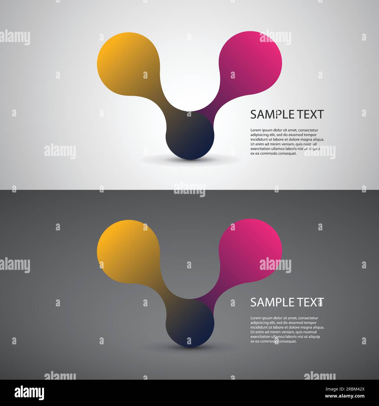 Collection of Minimalist Icon Designs - Corporate Identity Icons Stock ...