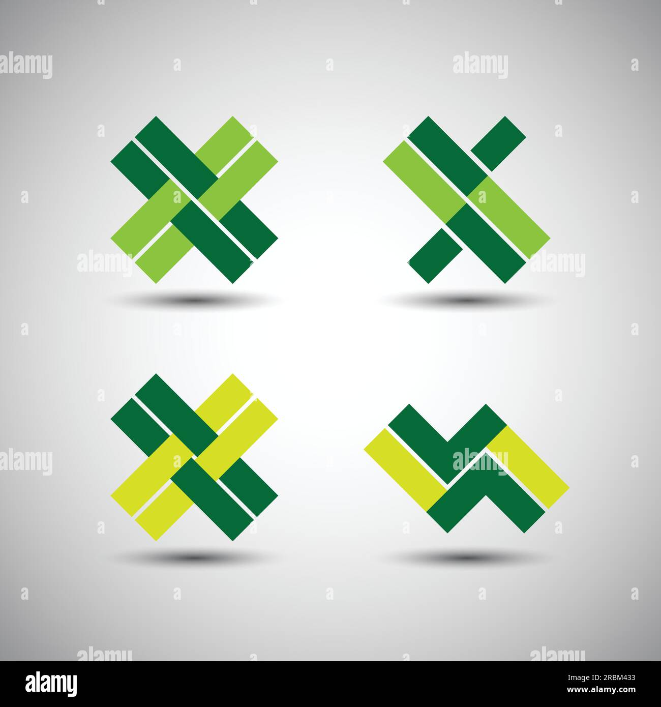 Collection of Minimalist Icon Designs - Corporate Identity Icons Stock ...