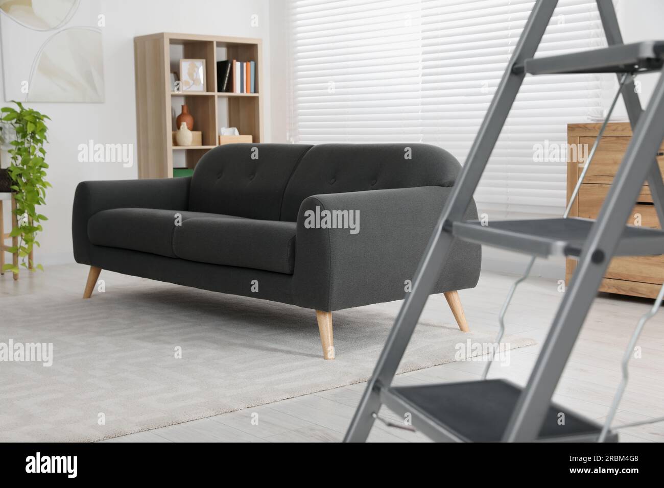 Aluminum folding ladder hi-res stock photography and images - Alamy