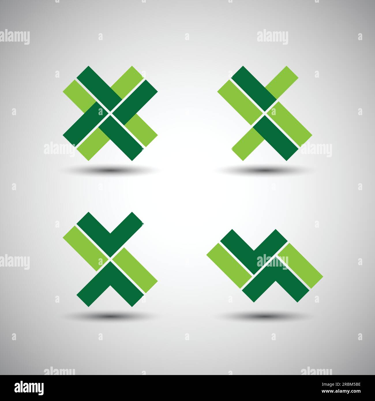 Collection of Minimalist Icon Designs - Corporate Identity Icons Stock ...