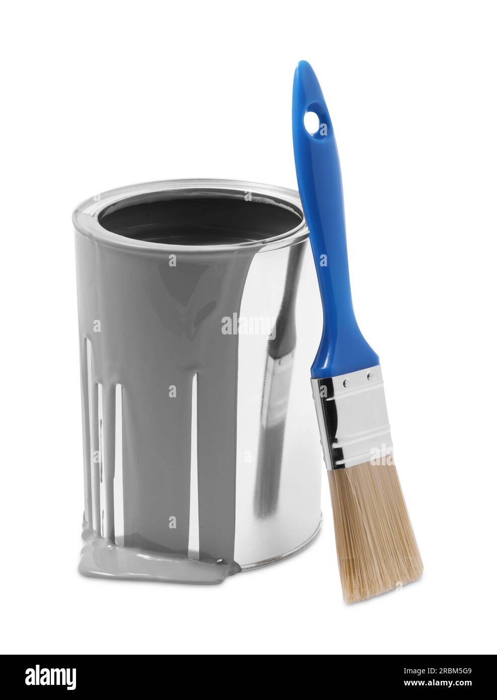 Grey paint brush hi-res stock photography and images - Alamy