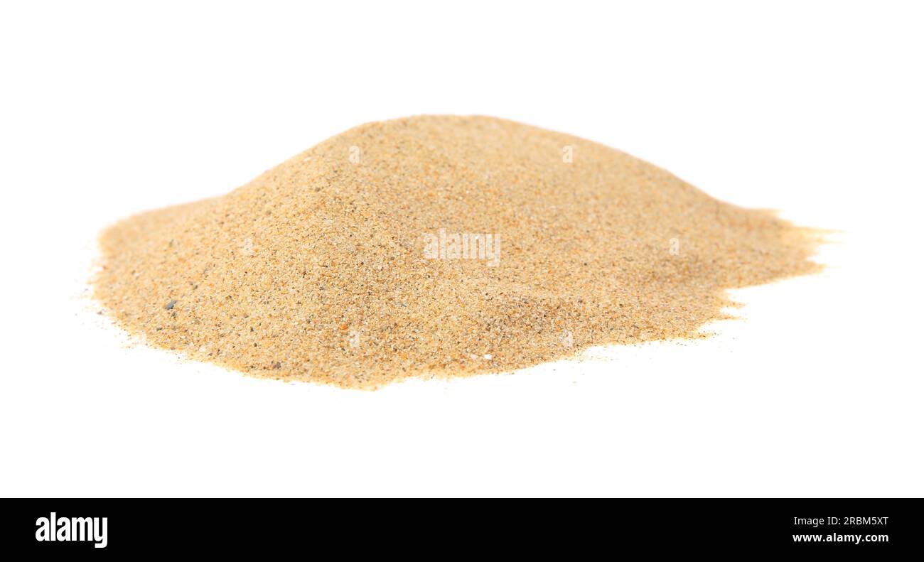 Beautiful sand beach Cut Out Stock Images & Pictures - Alamy