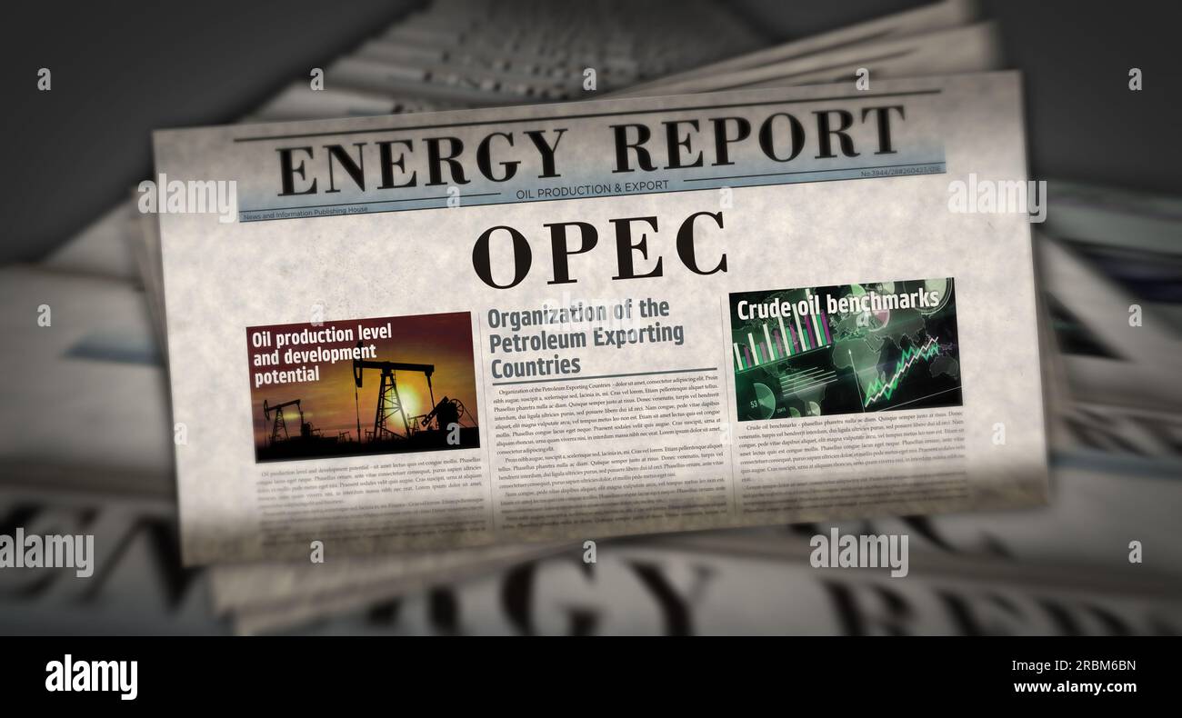 OPEC Organisation of the Petroleum Exporting Countries and oil ...
