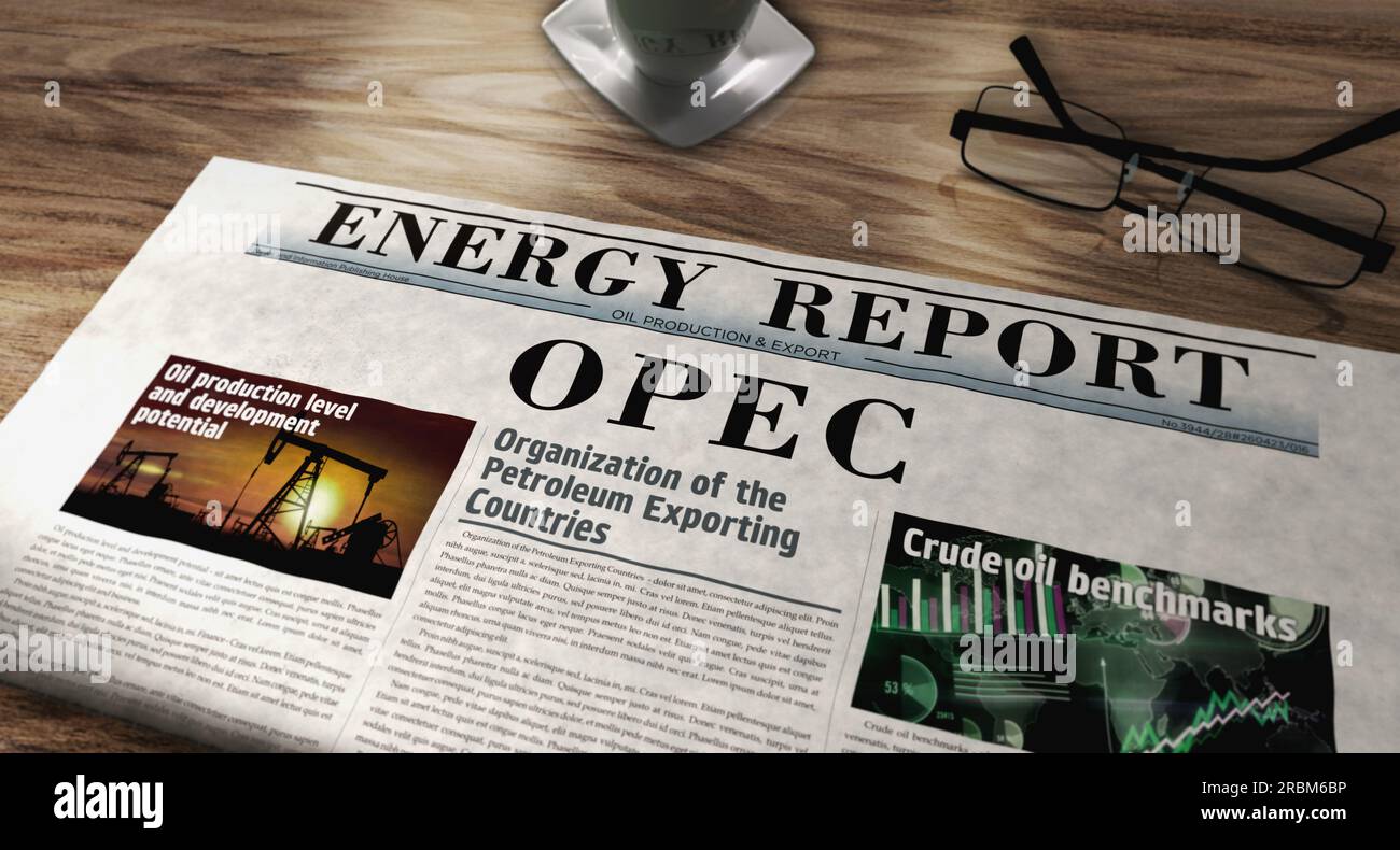 Opec oil production hi-res stock photography and images - Alamy