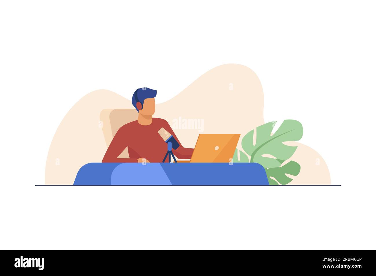 Dj radio presenter Cut Out Stock Images & Pictures - Alamy