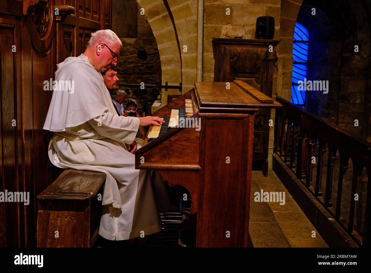 France, Aveyron (12), Conques, labeled Most Beautiful Villages of ...