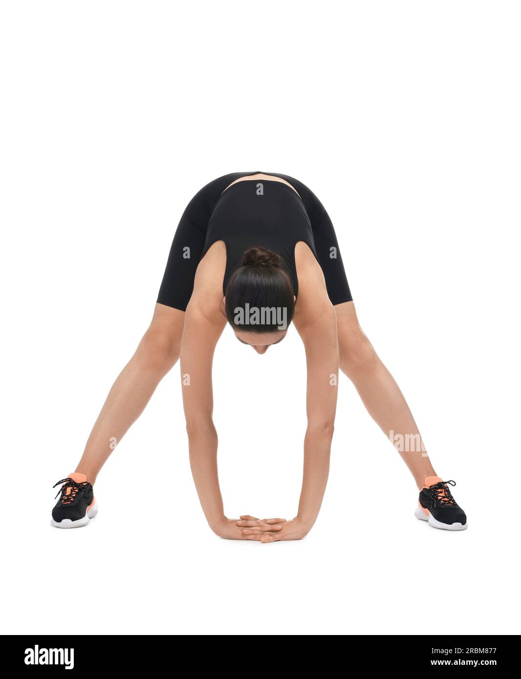 Full length stretching Cut Out Stock Images & Pictures - Alamy
