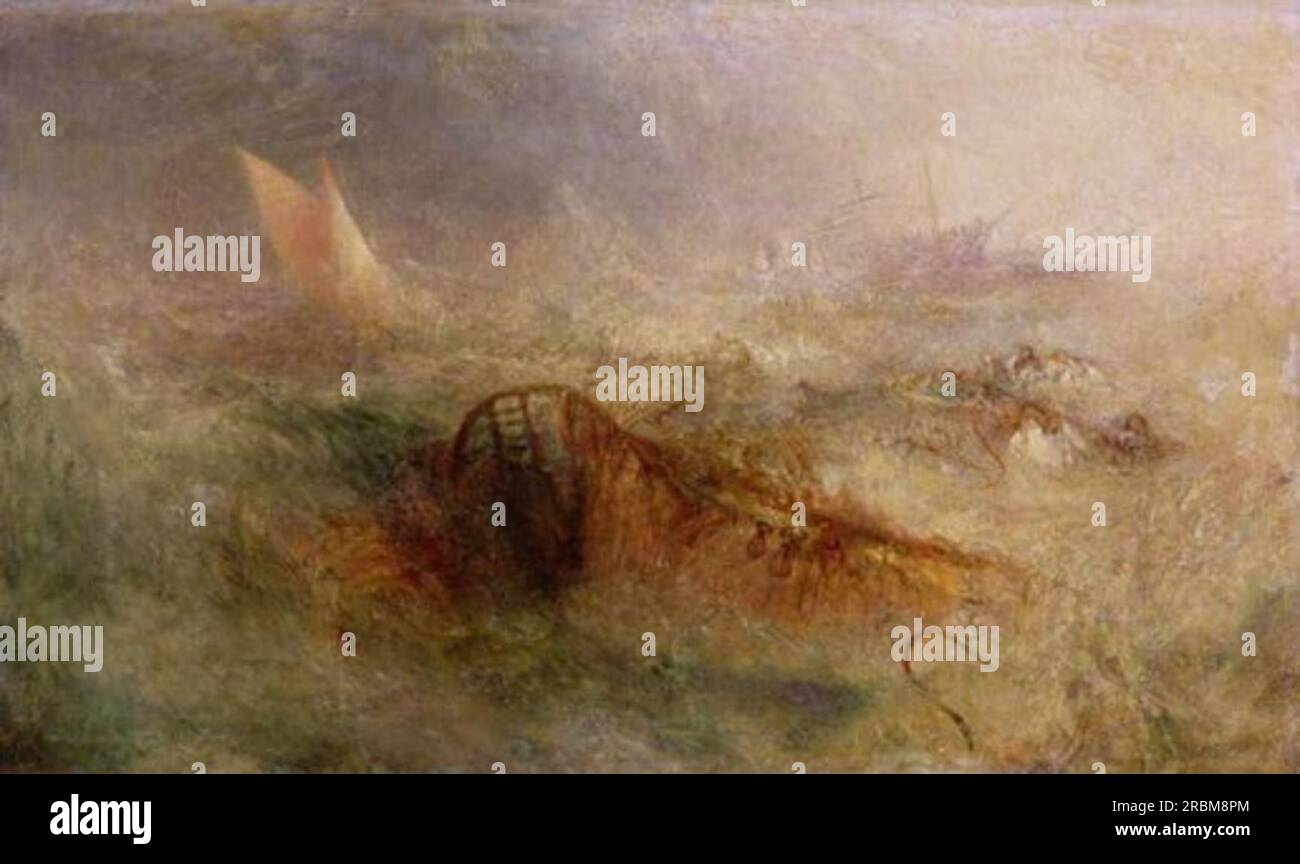 J m w turner storm hi-res stock photography and images - Alamy