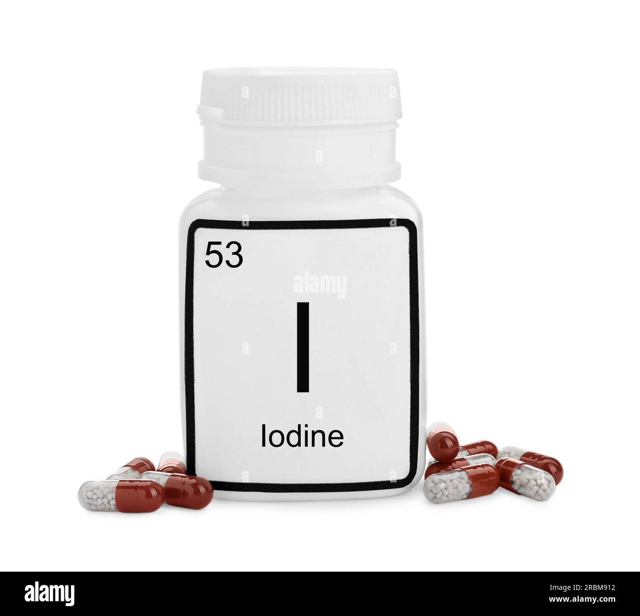 Iodine tablet Cut Out Stock Images & Pictures - Alamy