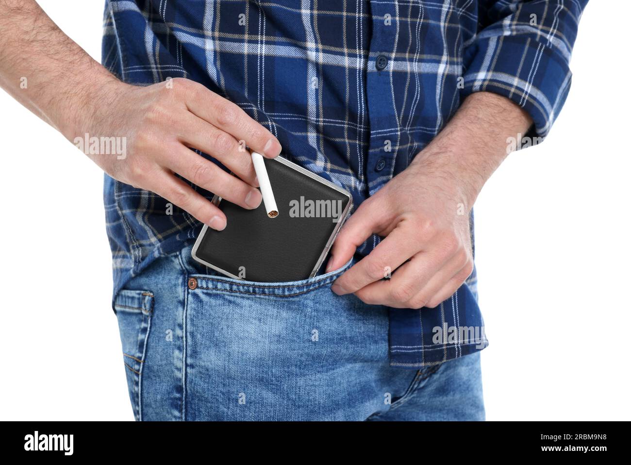 Cigarettes box pocket hi-res stock photography and images - Alamy