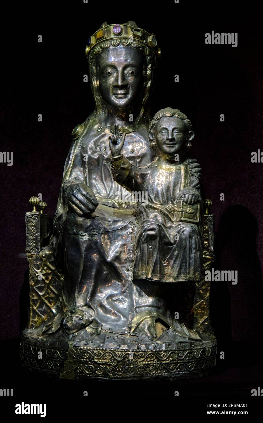 France, Aveyron (12), Conques, labeled Most Beautiful Villages of ...