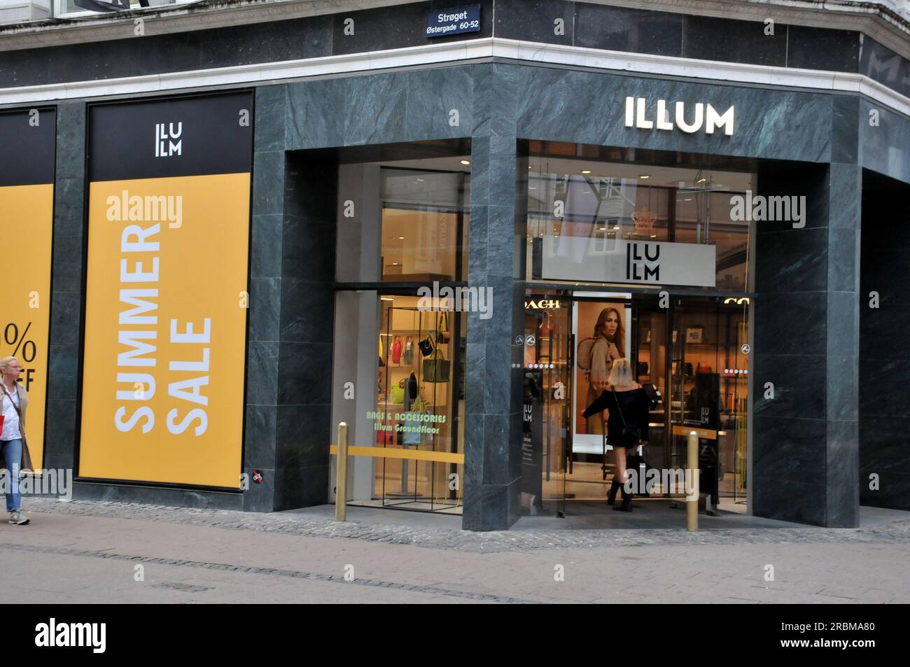 10 July 2023/ Summer sale at Illum department store in danish capital Copenhagen Denmark. (Photo ...