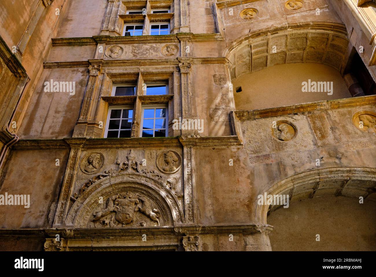 France, Aveyron (12), Rodez, so-called Armagnac house from the 16th ...