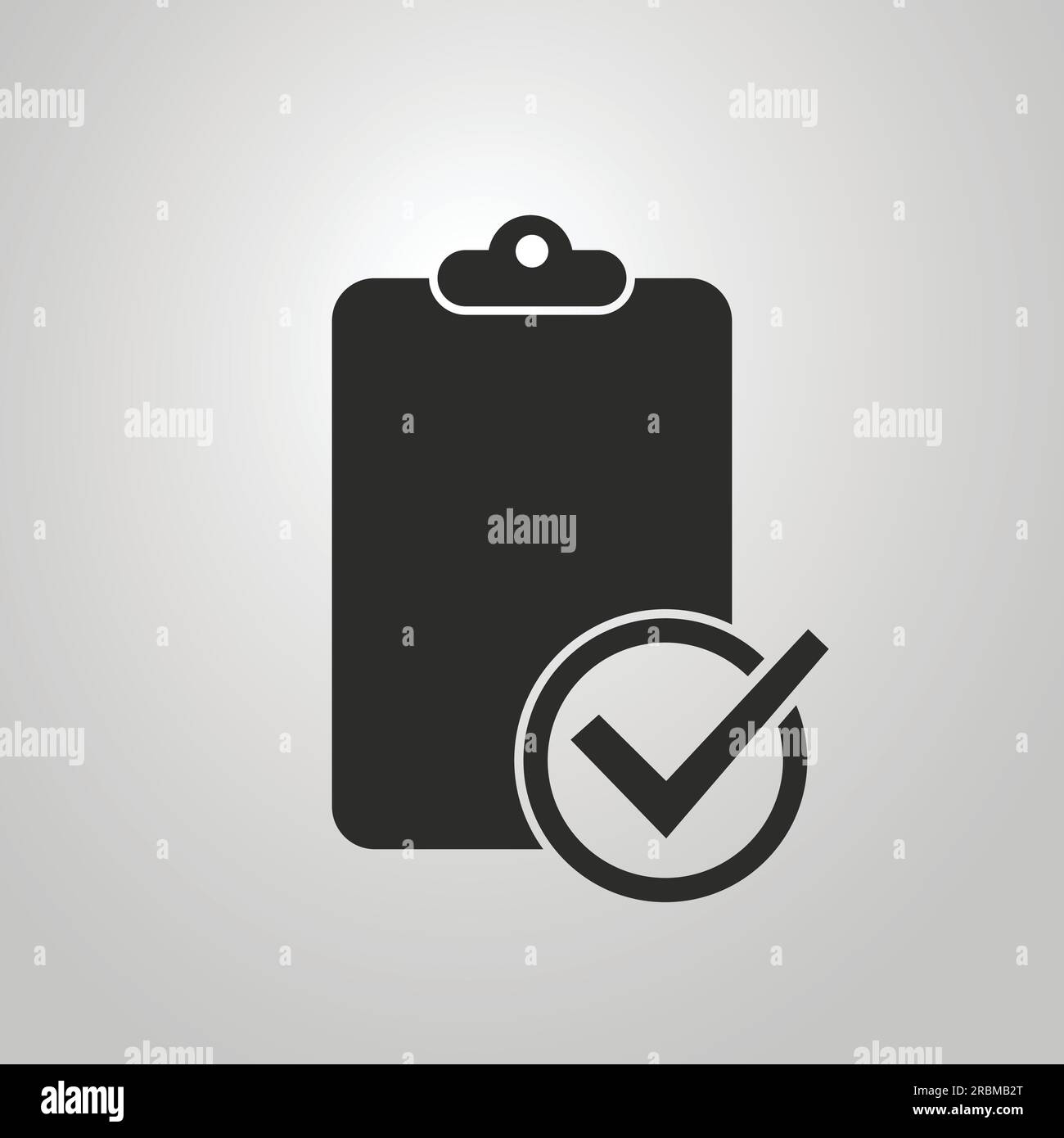 Checklist icon hi-res stock photography and images - Alamy