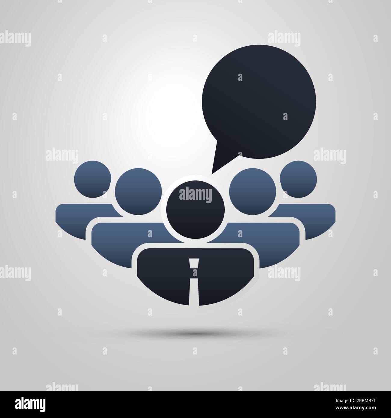 The Real Leader Business Men Icons Stock Vector Image & Art - Alamy