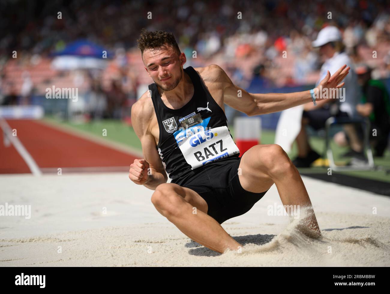 Kassel, Deutschland. 09th July, 2023. Winner Simon BATZ (MTG Mannheim ...