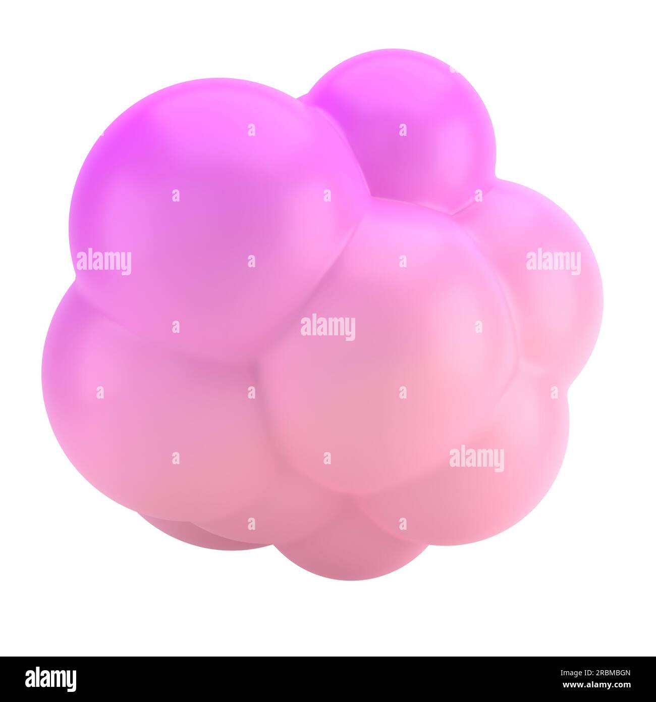 3d shape Abstract liquid with spherical element. realistic illustration ...