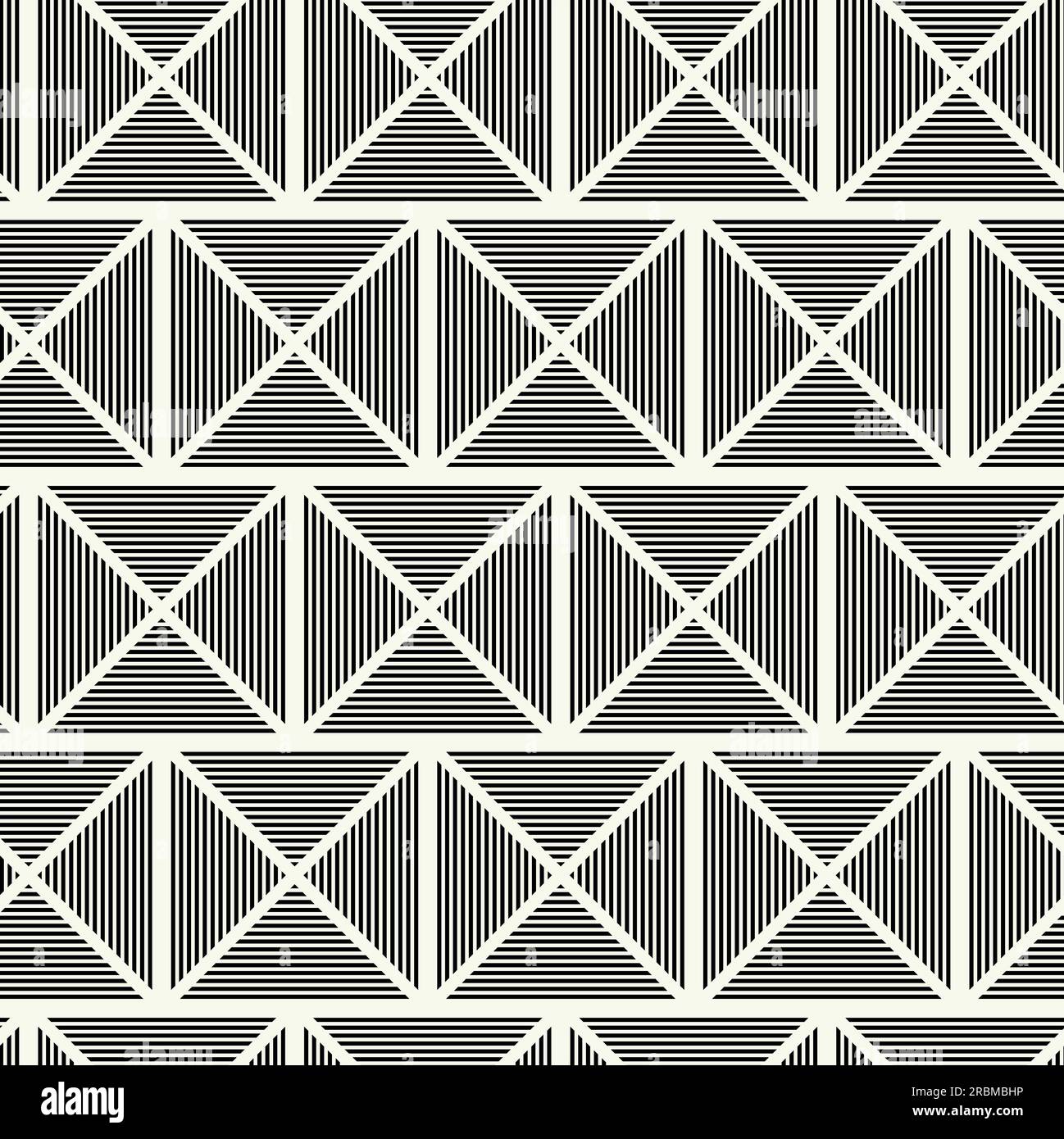 Vector monochrome geometric pattern in simple graphic design. Fashion ...