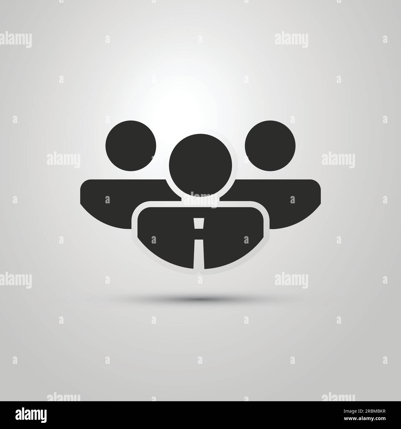 The Real Leader Business Men Icons Stock Vector Image & Art - Alamy