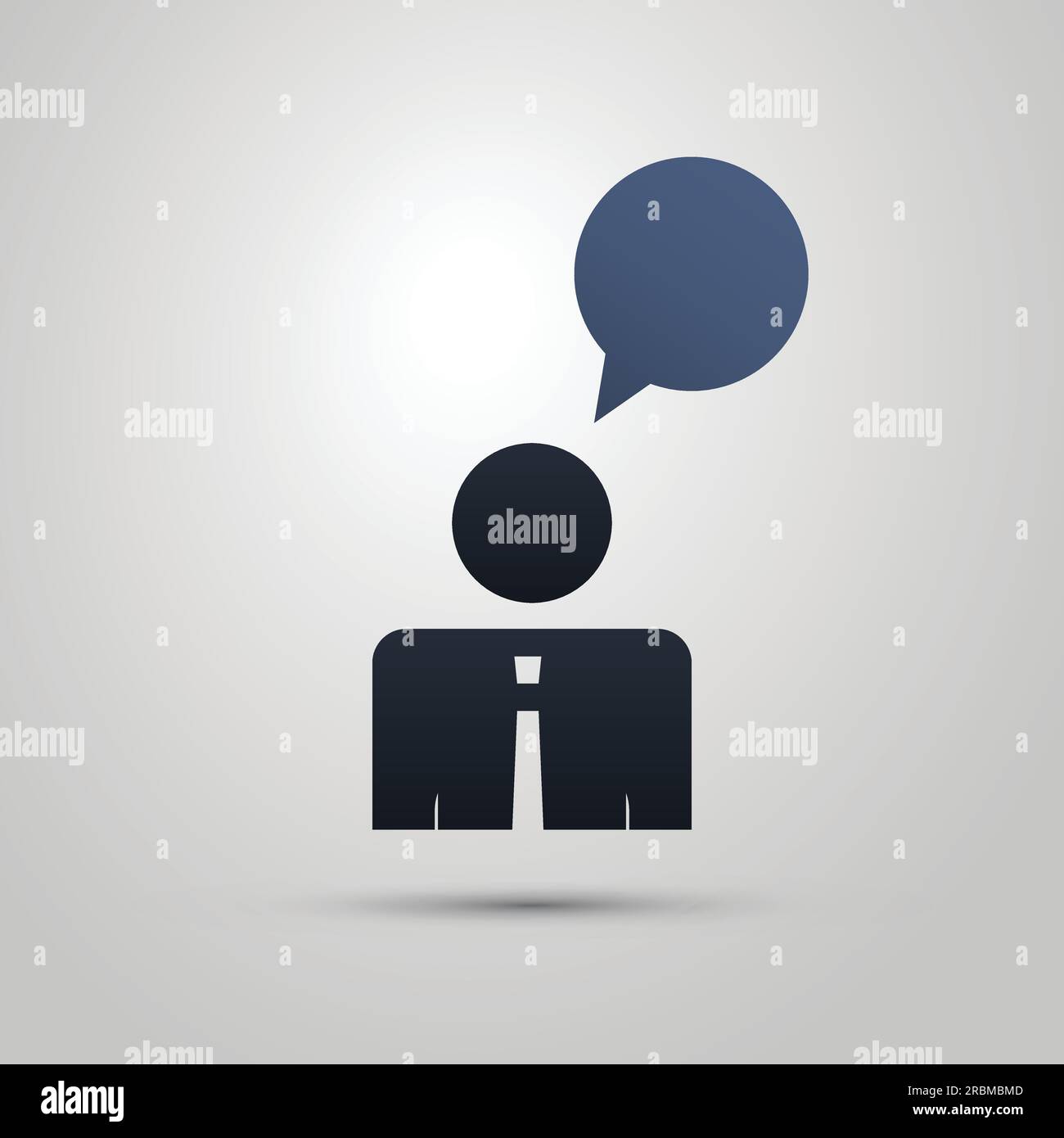 The Real Leader Business Men Icon Stock Vector Image & Art - Alamy