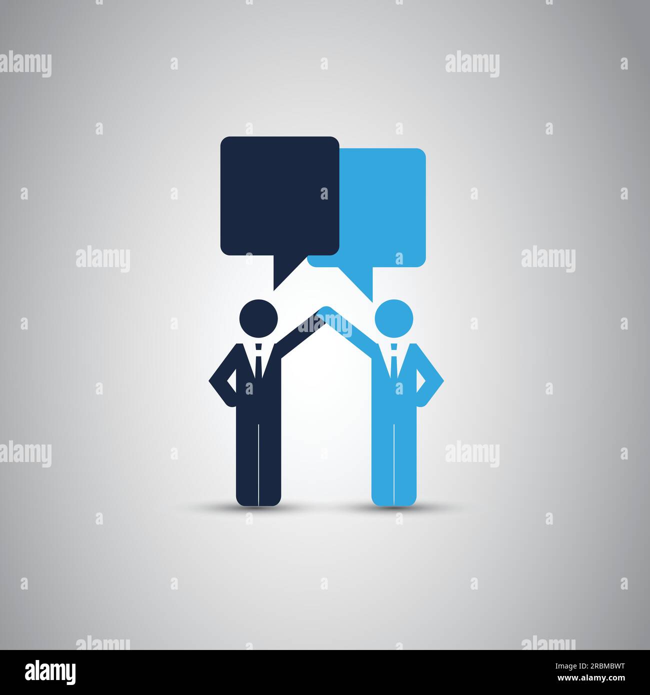 The Real Leader Business Men Icon Stock Vector Image & Art - Alamy