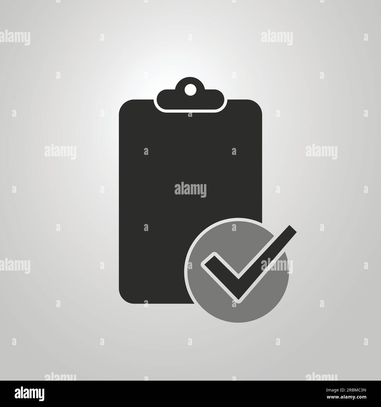 Checklist Icon Design Stock Vector Image And Art Alamy
