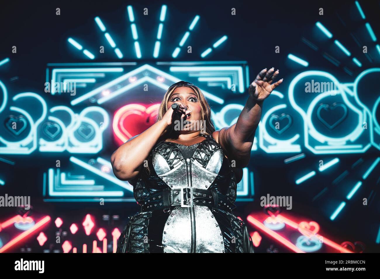 MADRID, MAD COOL FESTIVAL 2023, SPAIN: The American rapper, singer ...