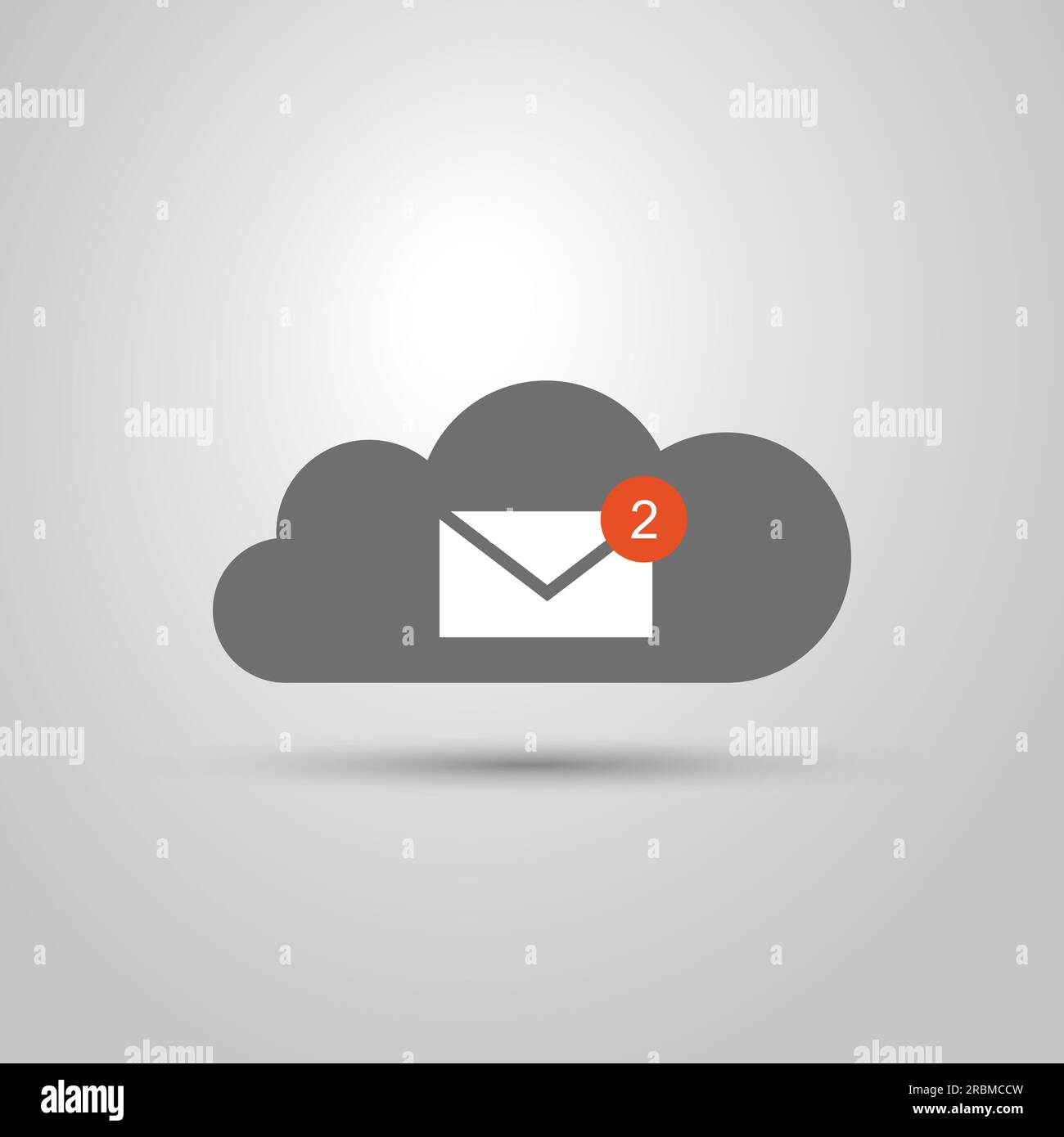Cloud Computing Concept Design Sync Your Mails Messages Between Devices ...