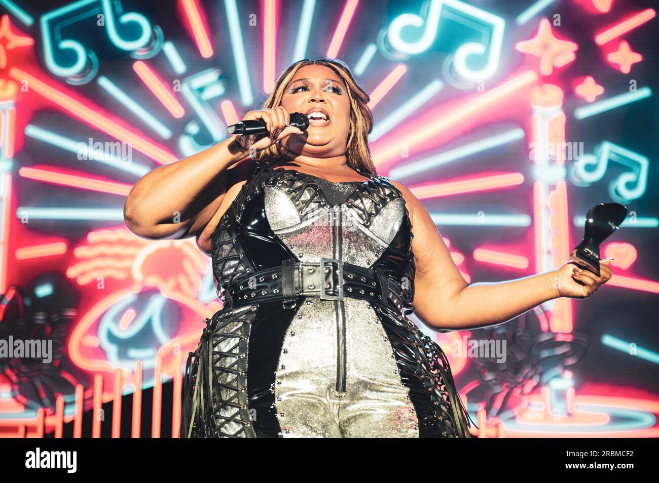 MADRID, MAD COOL FESTIVAL 2023, SPAIN: The American rapper, singer ...