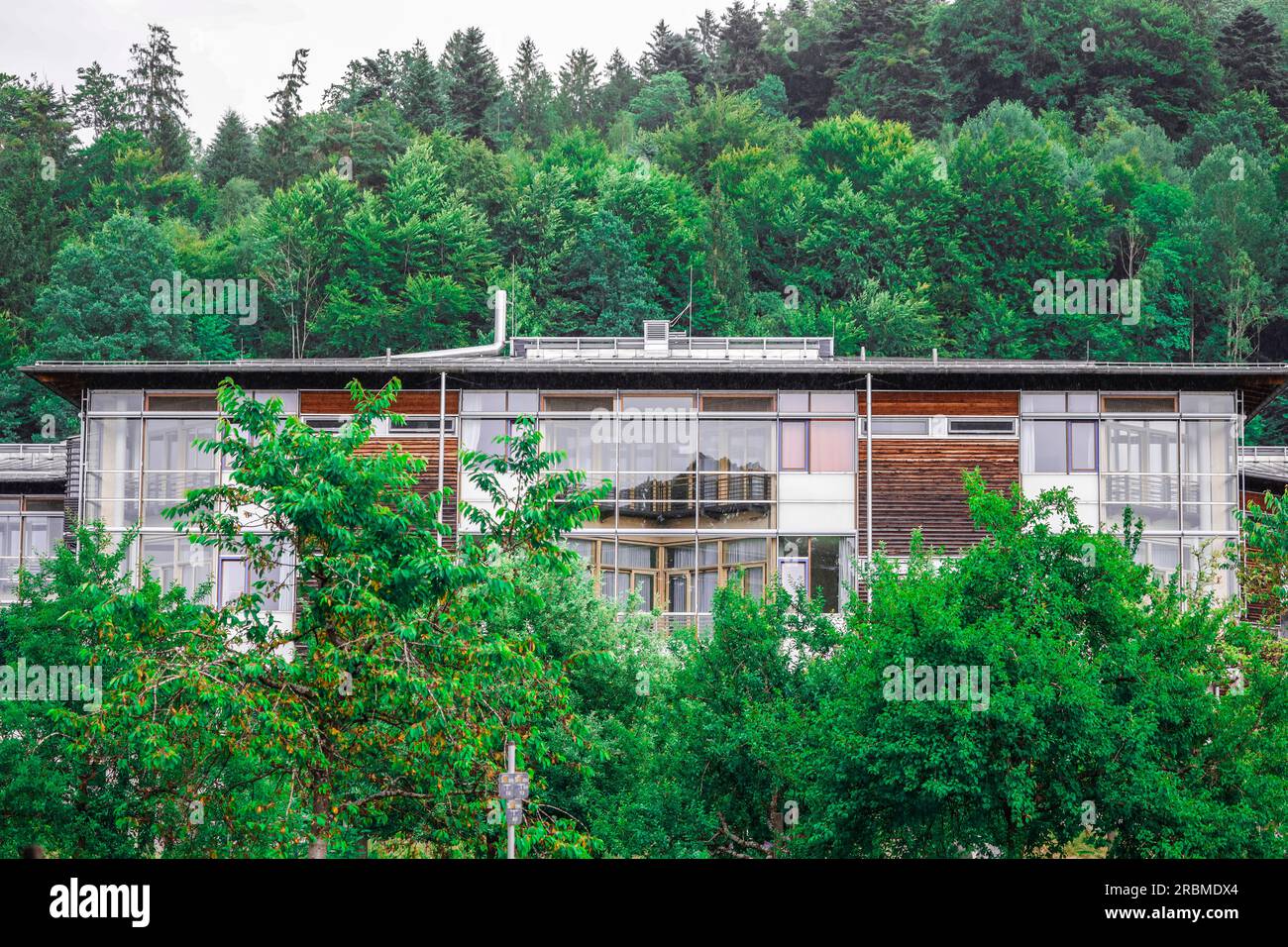 Miesbach, Germany. 10th July, 2023. Exterior view of the Agatharied ...