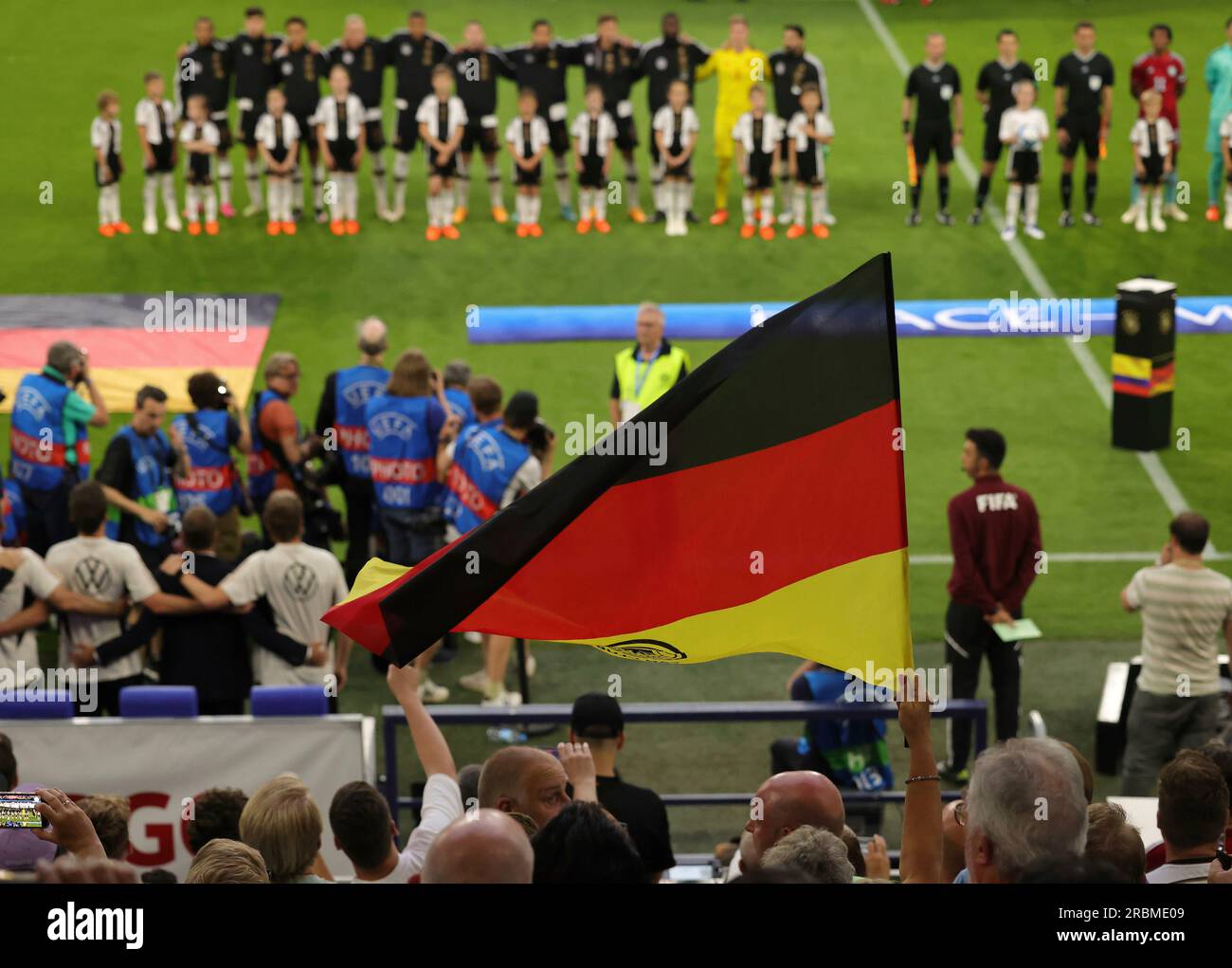 Germany colombia friendly flag hi-res stock photography and images - Alamy