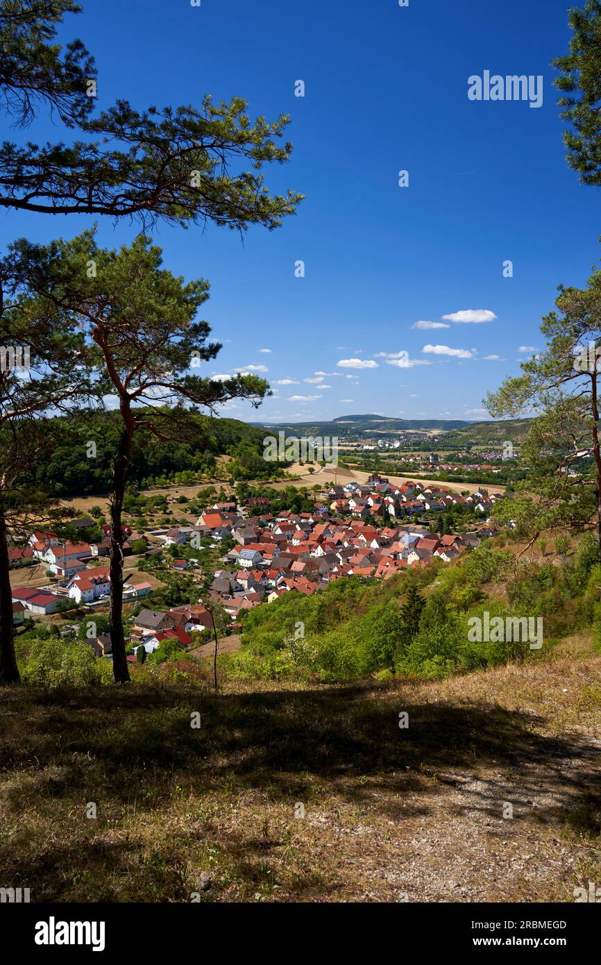 Valley of the franconian saale hi-res stock photography and images - Alamy