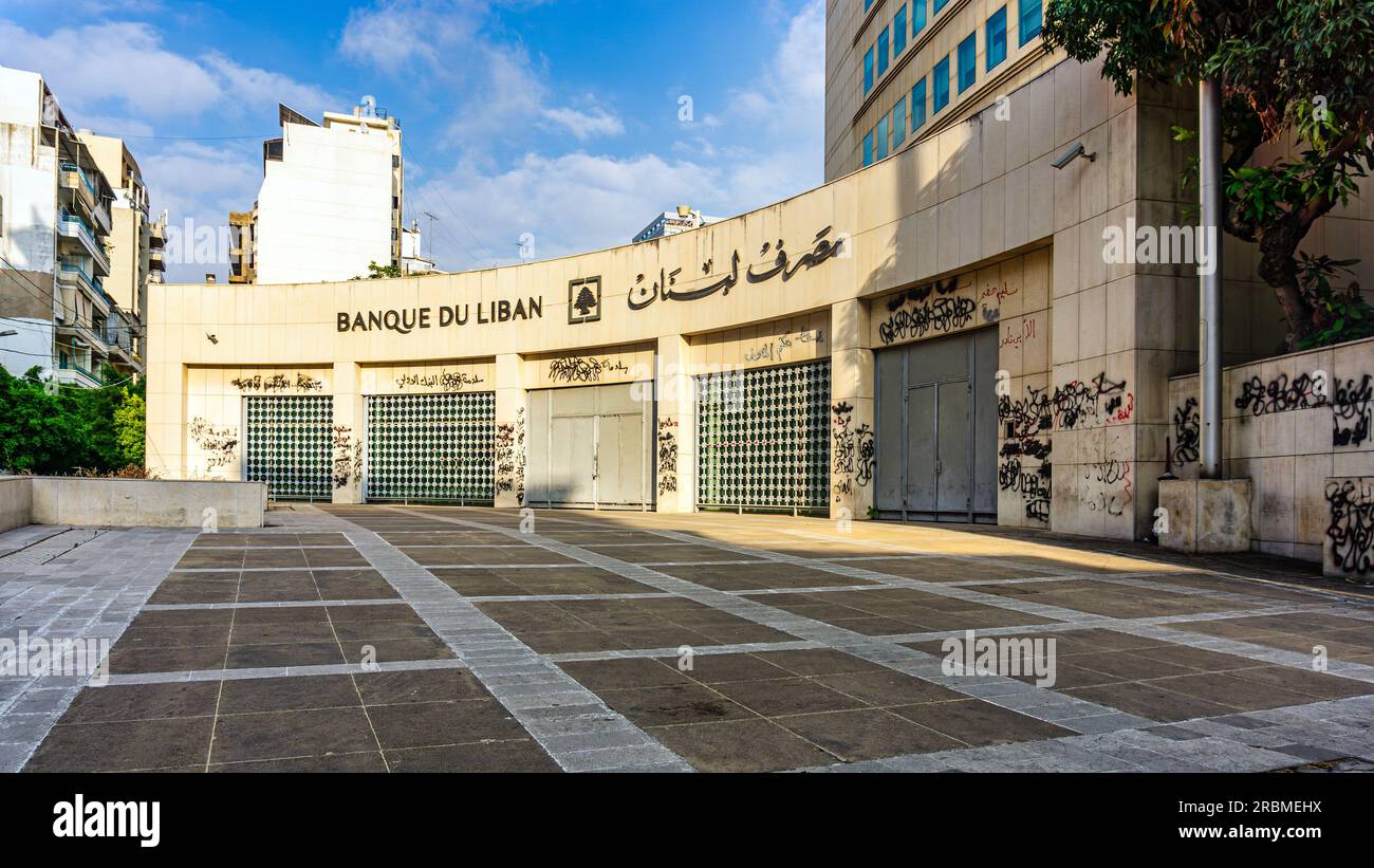 Bank du liban hi-res stock photography and images - Alamy