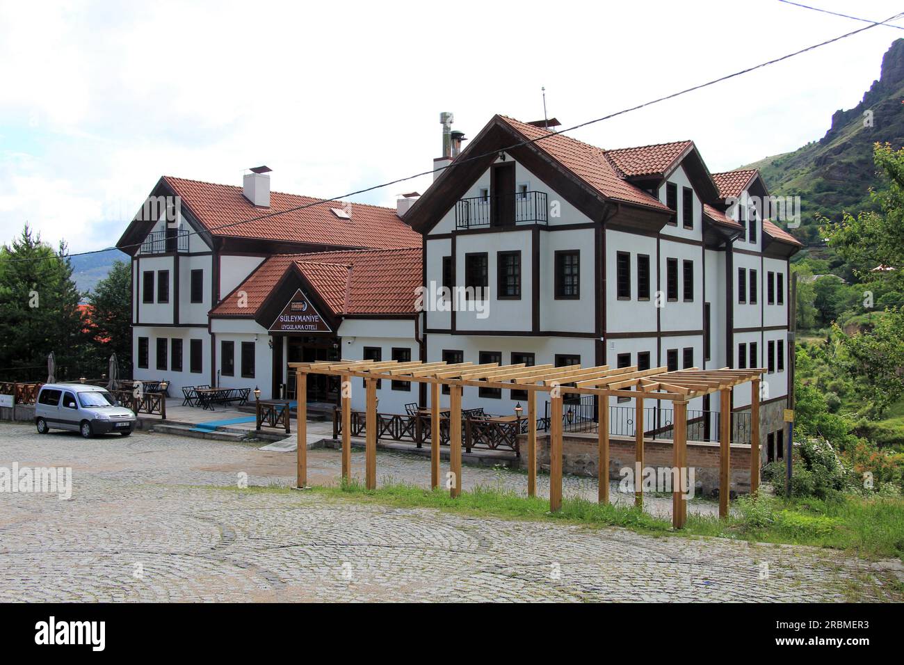 A traditional Turkish house located in the Suleymaniye district of ...