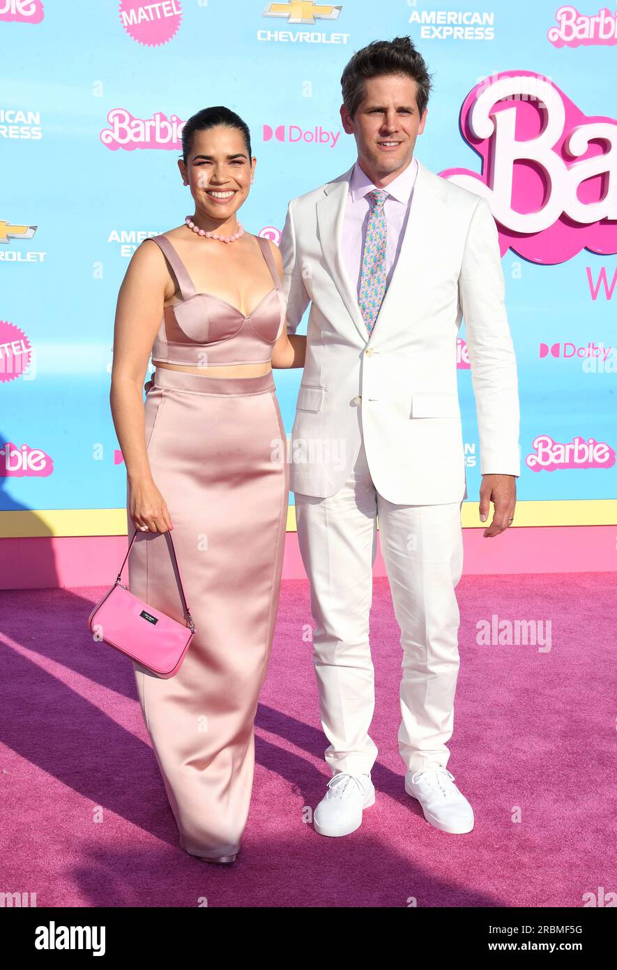 Los Angeles, California, USA. 09th July, 2023. (L-R) America Ferrera ...