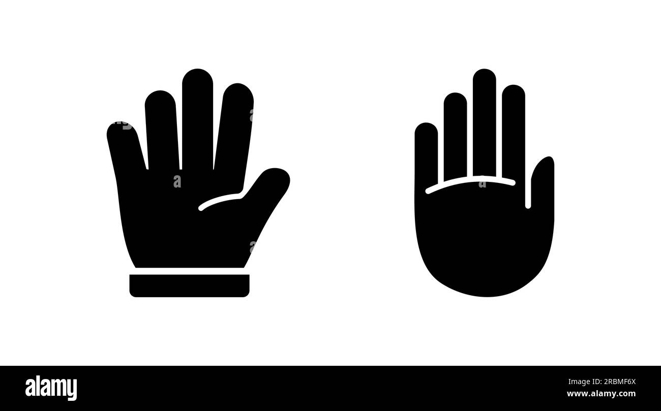 Internet symbols clicking hand Stock Vector Images - Alamy