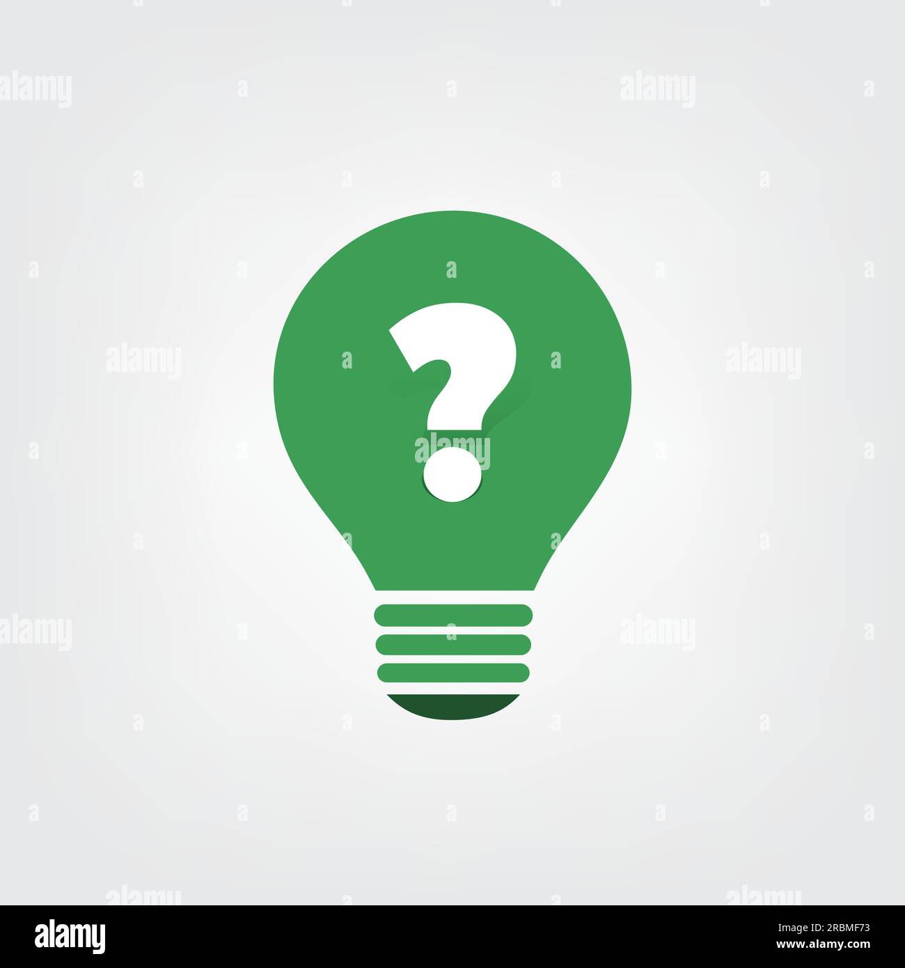 Sustainable Life - Do You Have Questions - Bulb Icon Concept Design ...