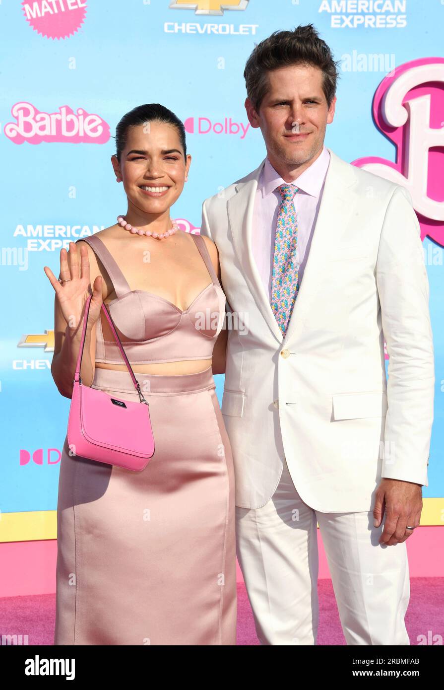 Los Angeles, California, USA. 09th July, 2023. (L-R) America Ferrera ...