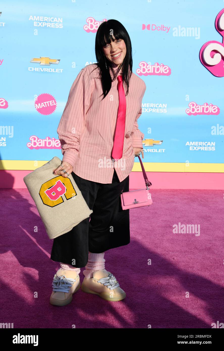 LOS ANGELES, CALIFORNIA - JULY 09: Billie Eilish attends the World ...