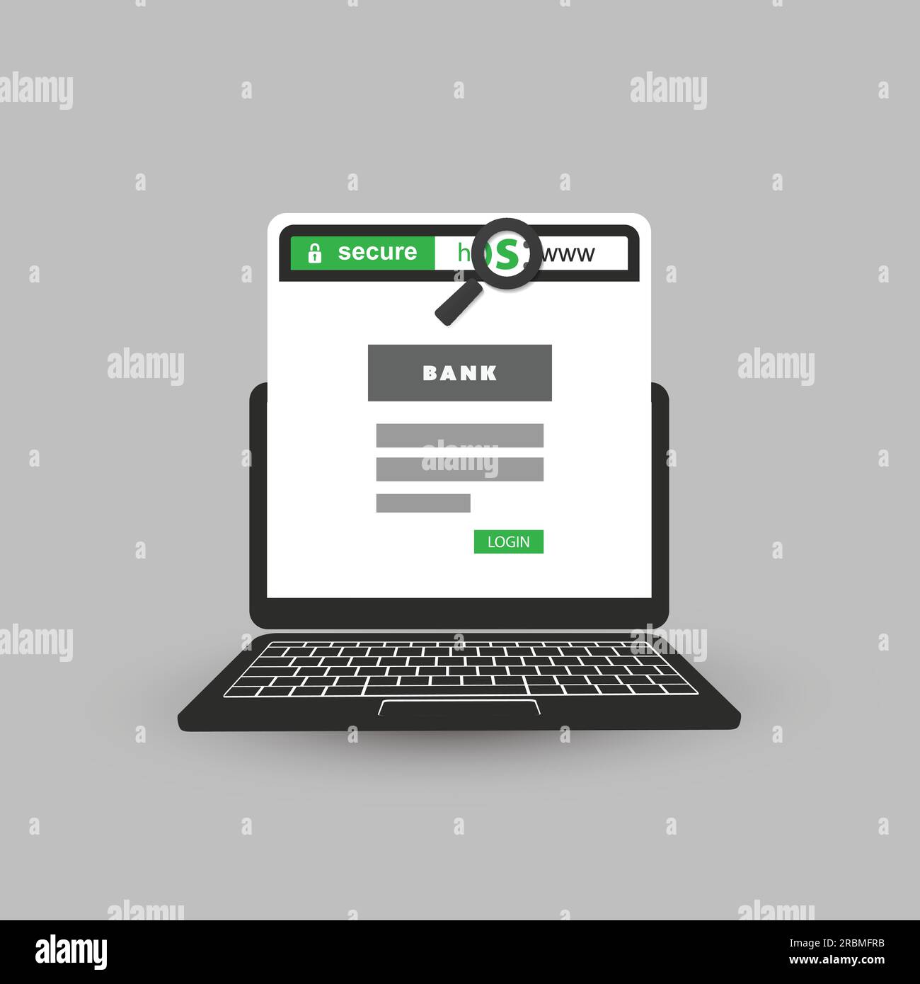 Secure Networks Safe Browsing Digital Communication On Mobile