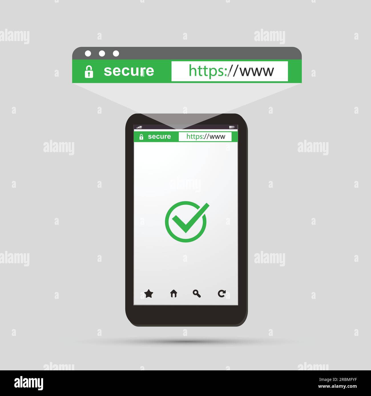 Mobility certificate Stock Vector Images - Alamy