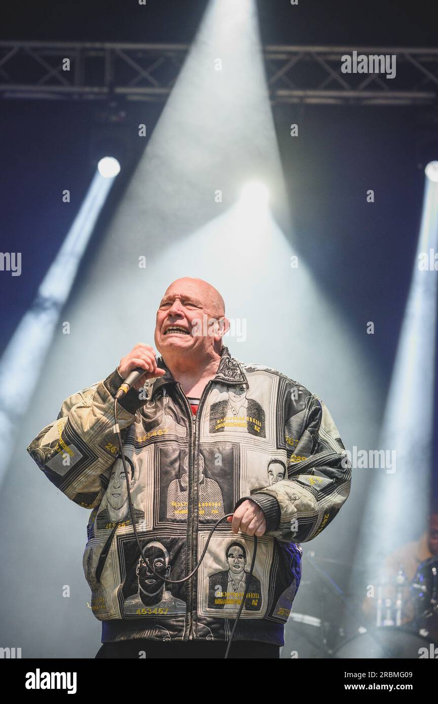 The Music in The Park event at Worden Park, Leyland. Buster Bloodvessel ...