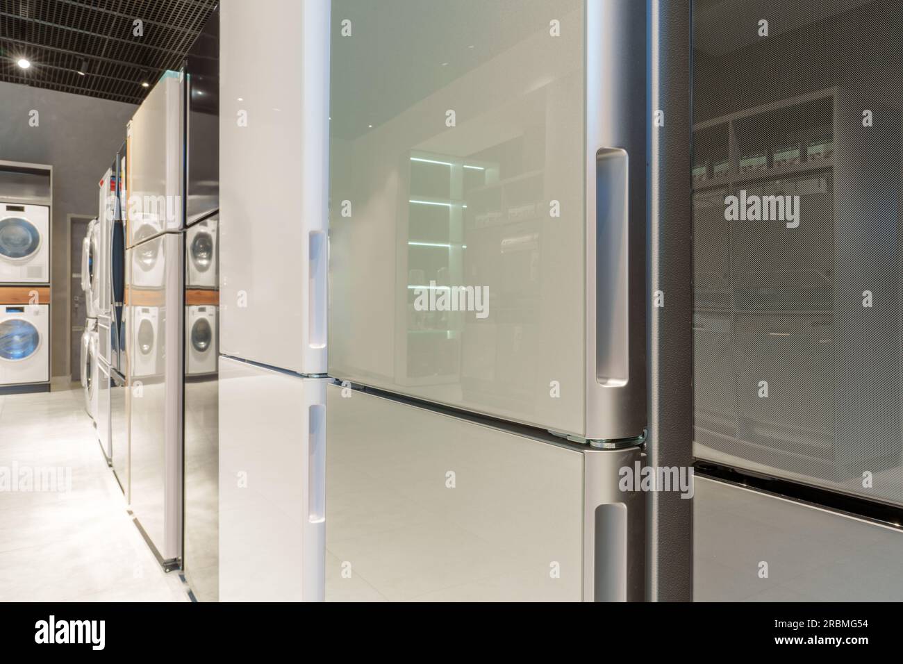Fridges showroom hi-res stock photography and images - Alamy