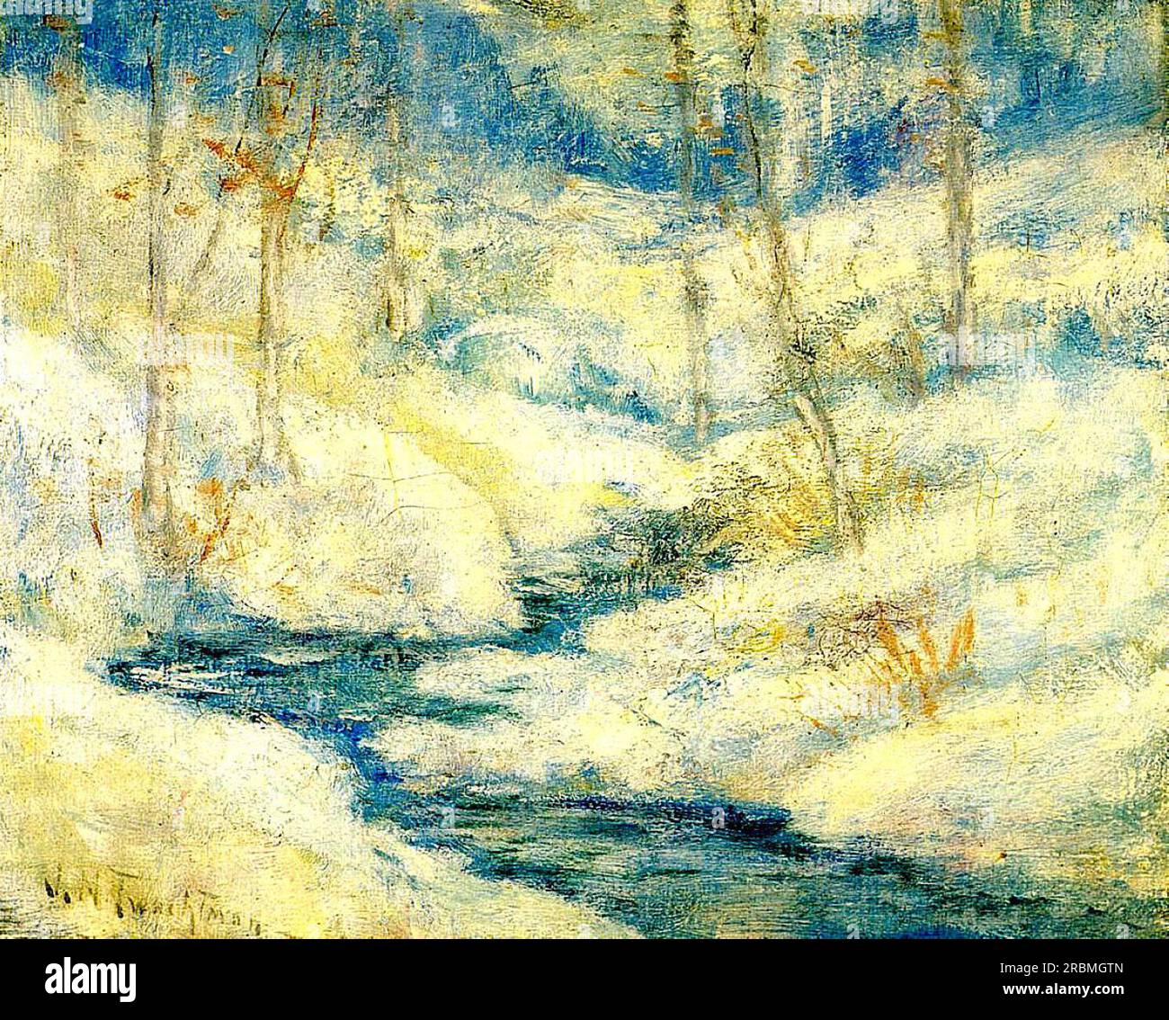 Twachtman snow hi-res stock photography and images - Alamy