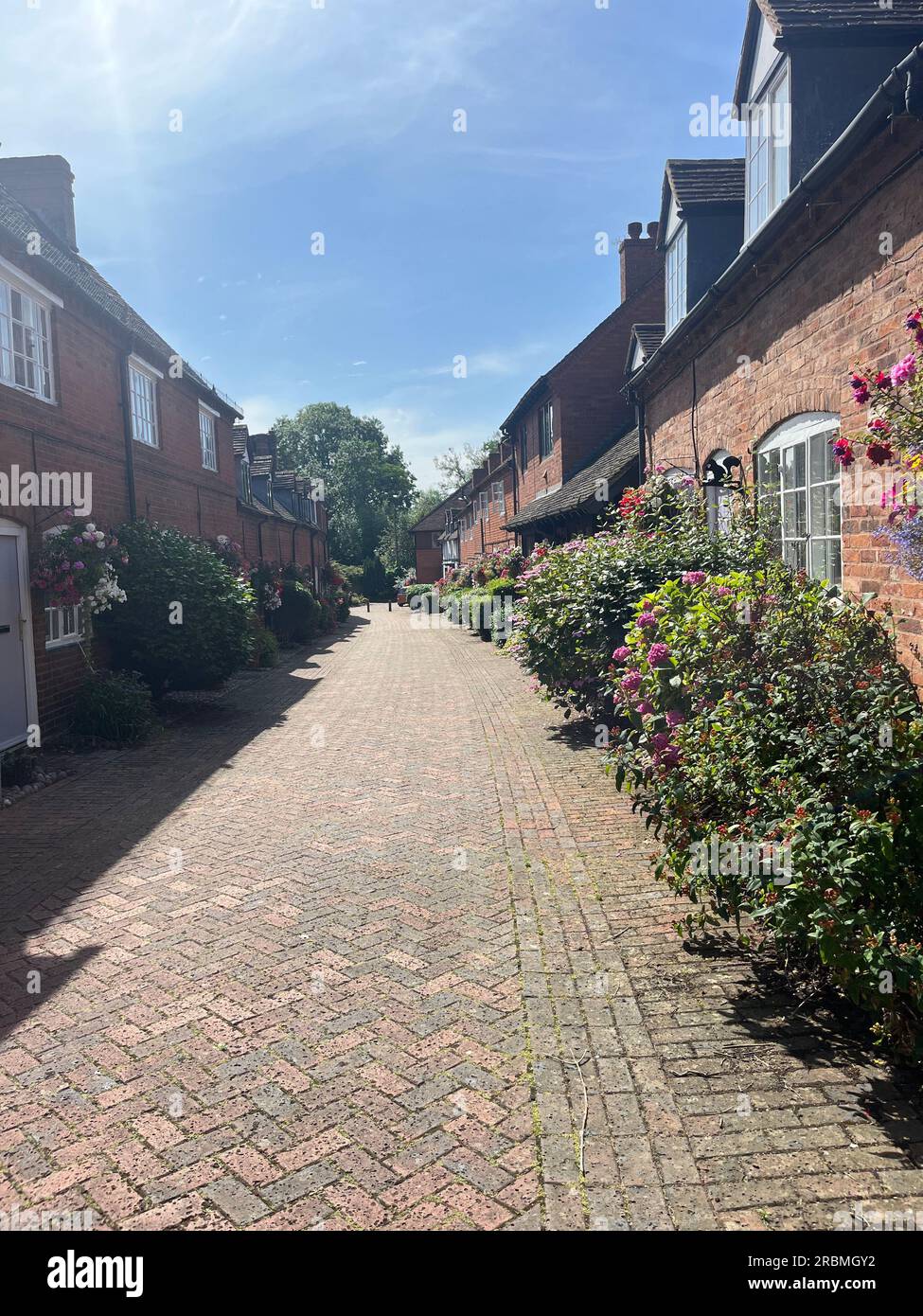 Malt Mill Lane Alcester Stock Photo - Alamy